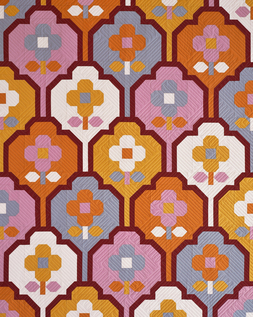 Wallflower Quilt + QAL – Pen and Paper Patterns