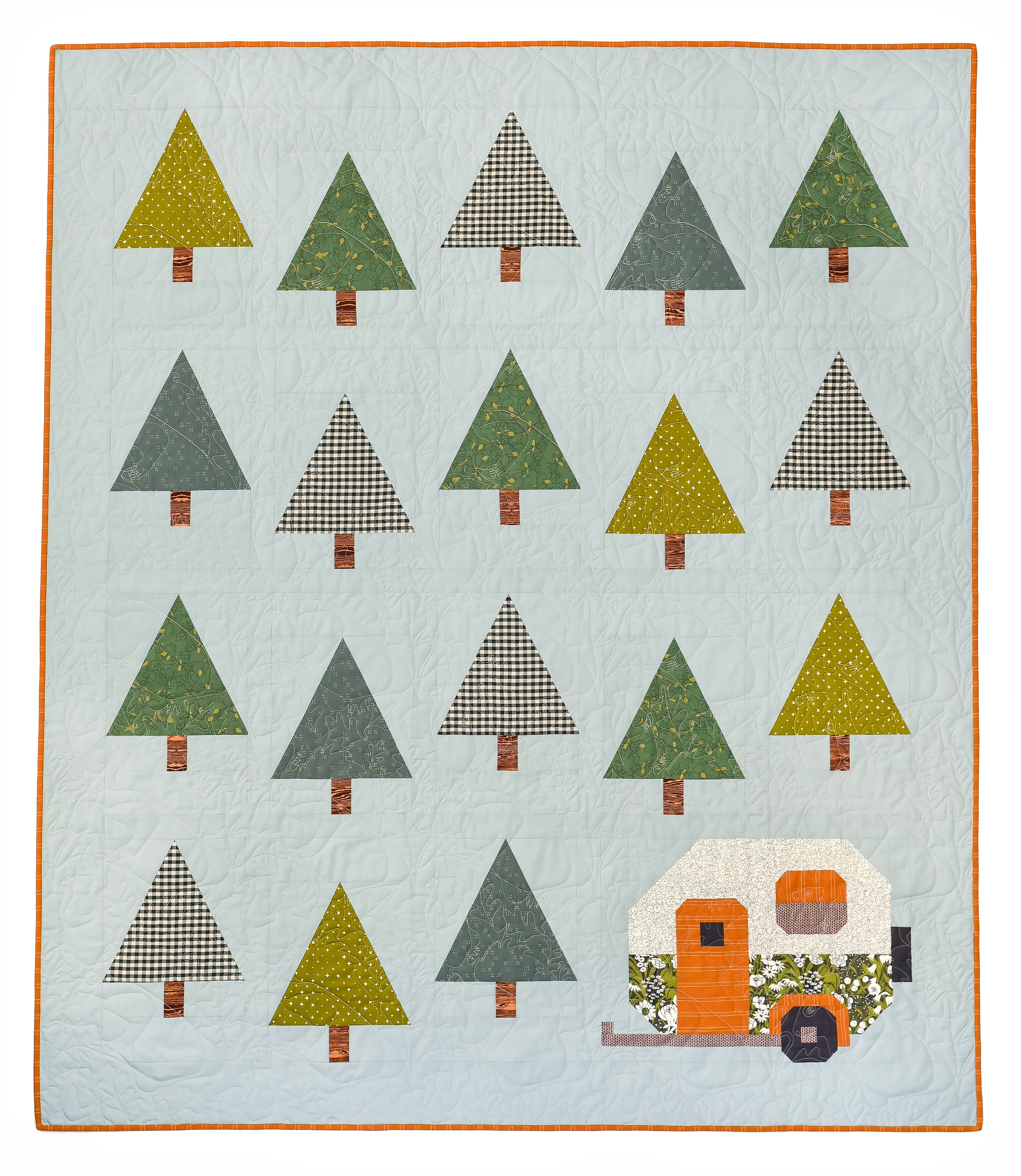 PRINTED Up North Quilt Pattern – Pen and Paper Patterns