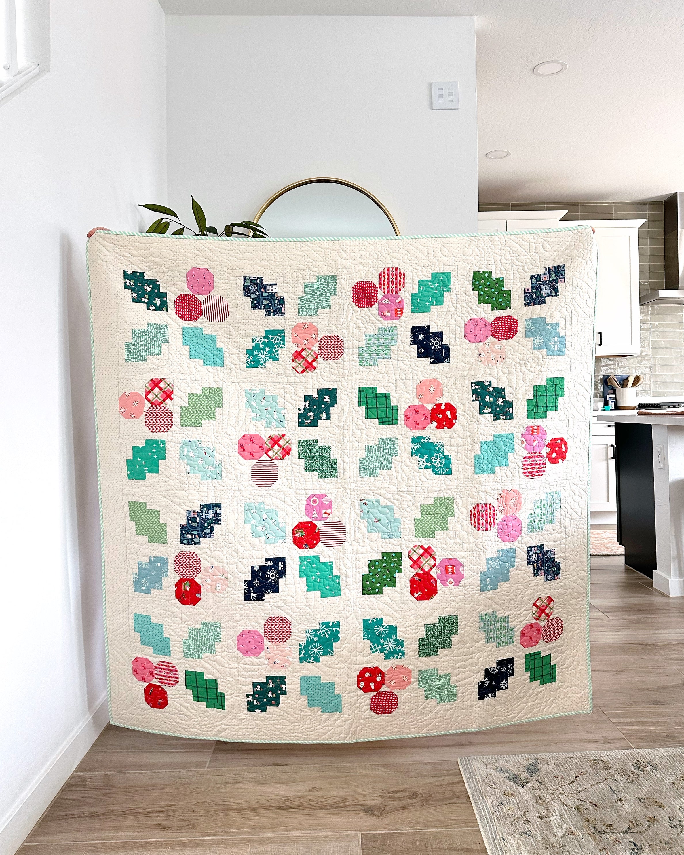 Holly Jolly - Scrappy Version – Pen and Paper Patterns