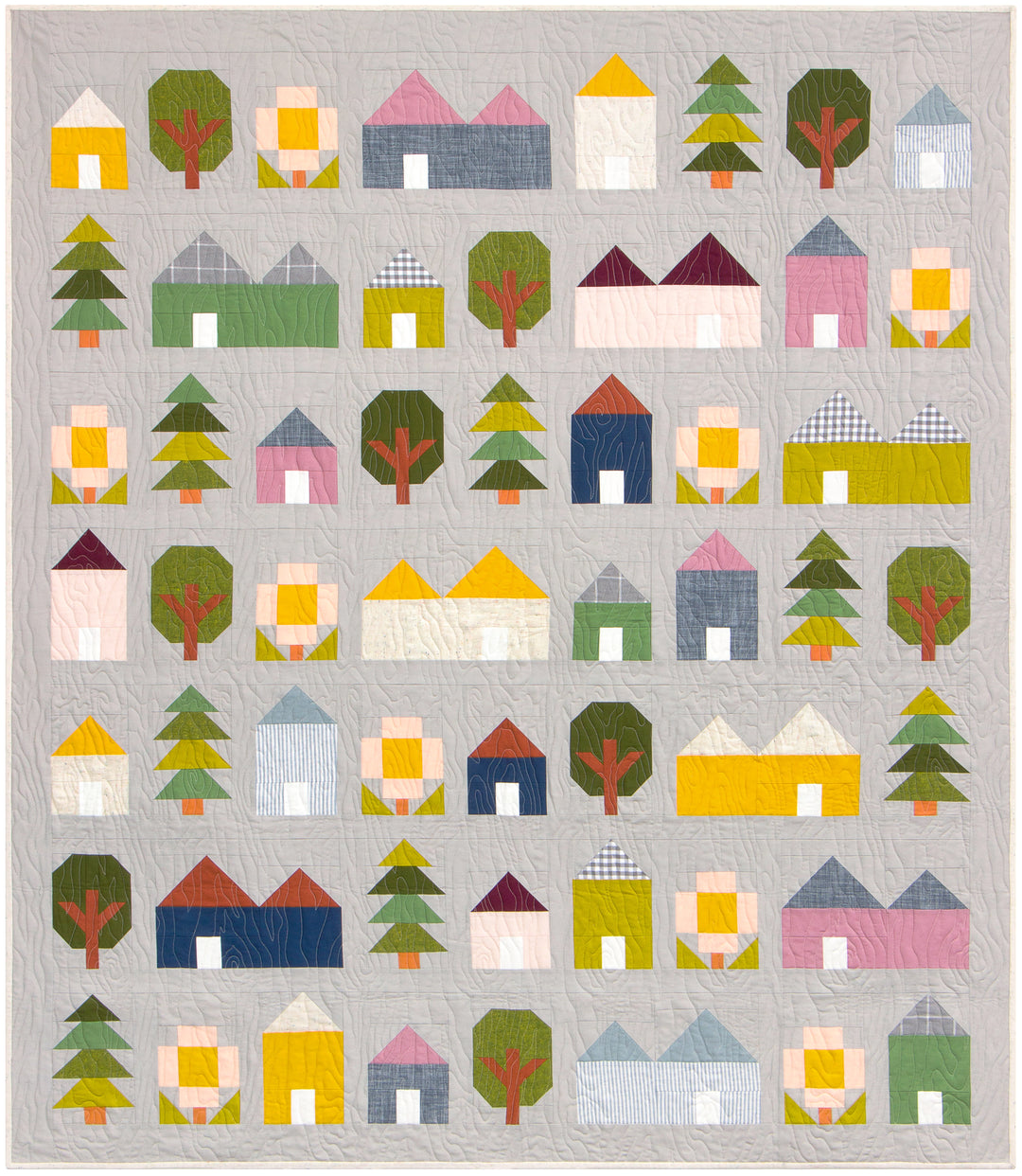 PDF Tiny Town Quilt Pattern – Pen and Paper Patterns