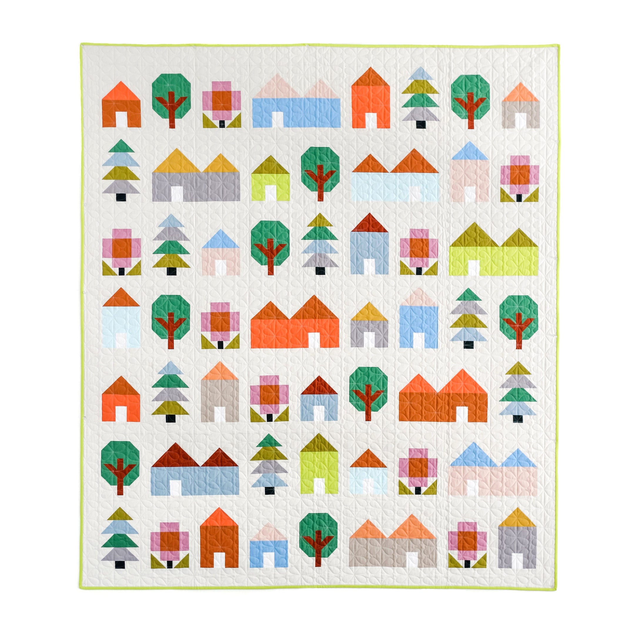 PDF Tiny Town Quilt Pattern – Pen and Paper Patterns