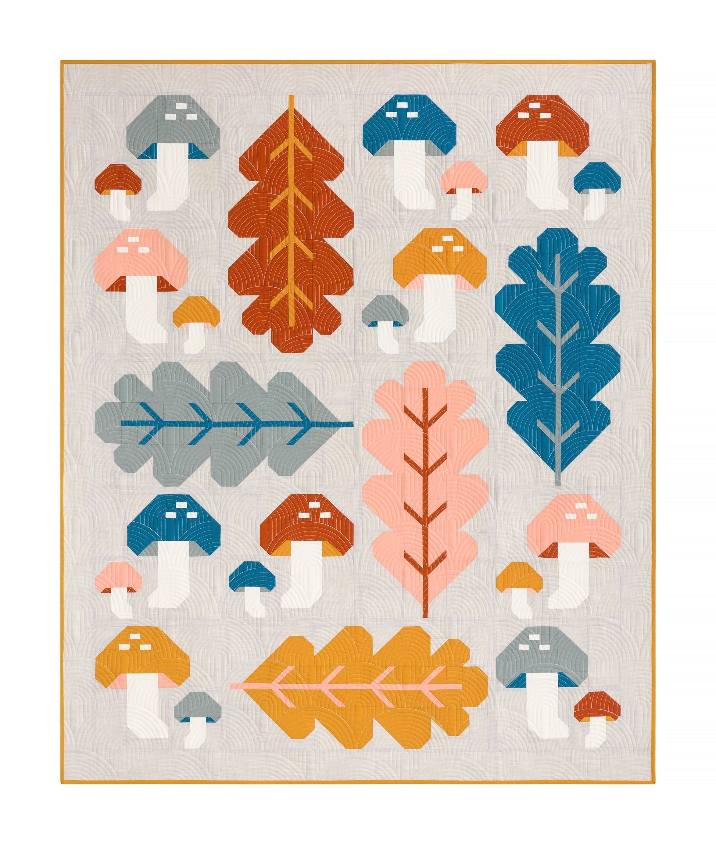 PDF Forest Fungi Quilt Pattern – Pen and Paper Patterns