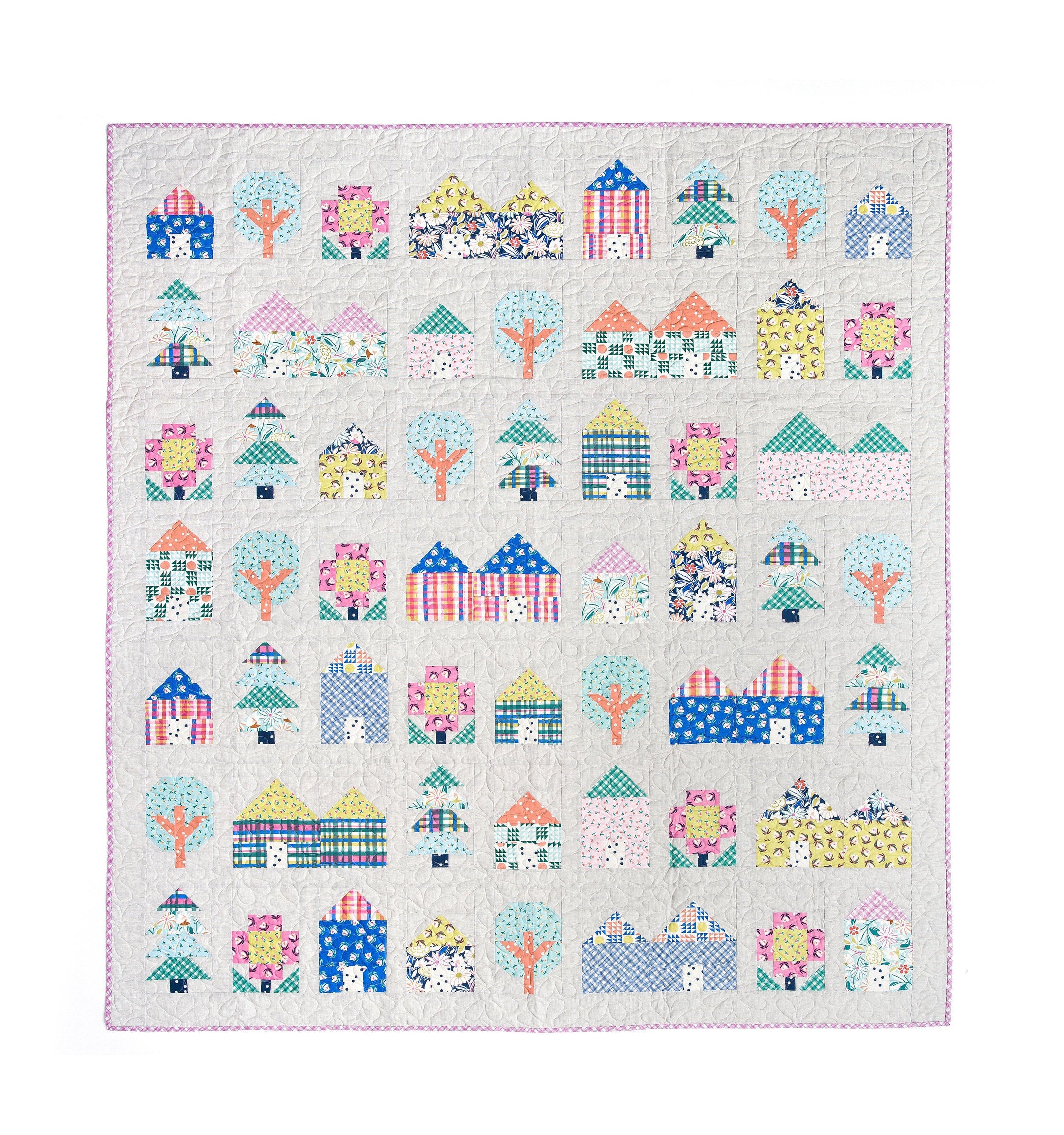 PDF Tiny Town Quilt Pattern – Pen and Paper Patterns