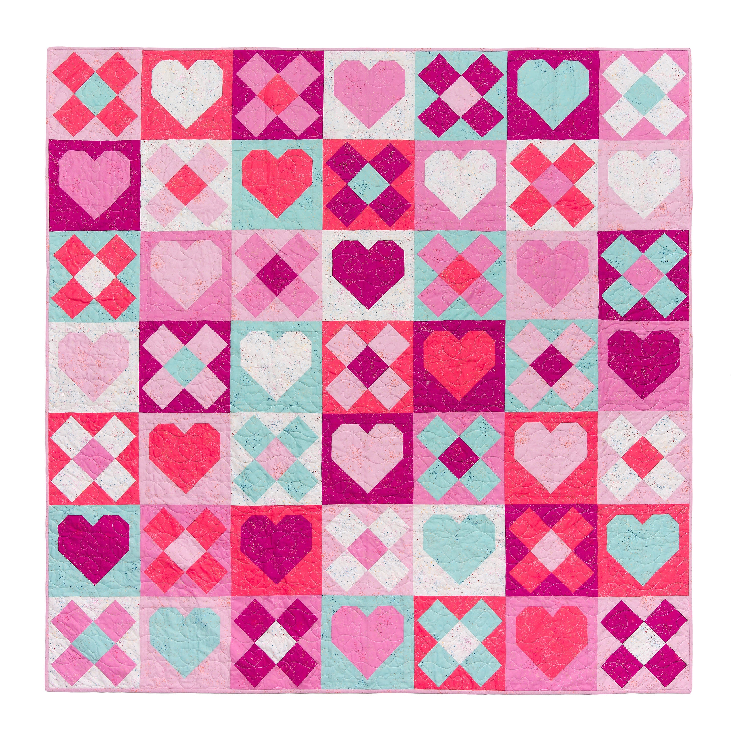 PDF Be Mine Quilt Pattern – Pen and Paper Patterns