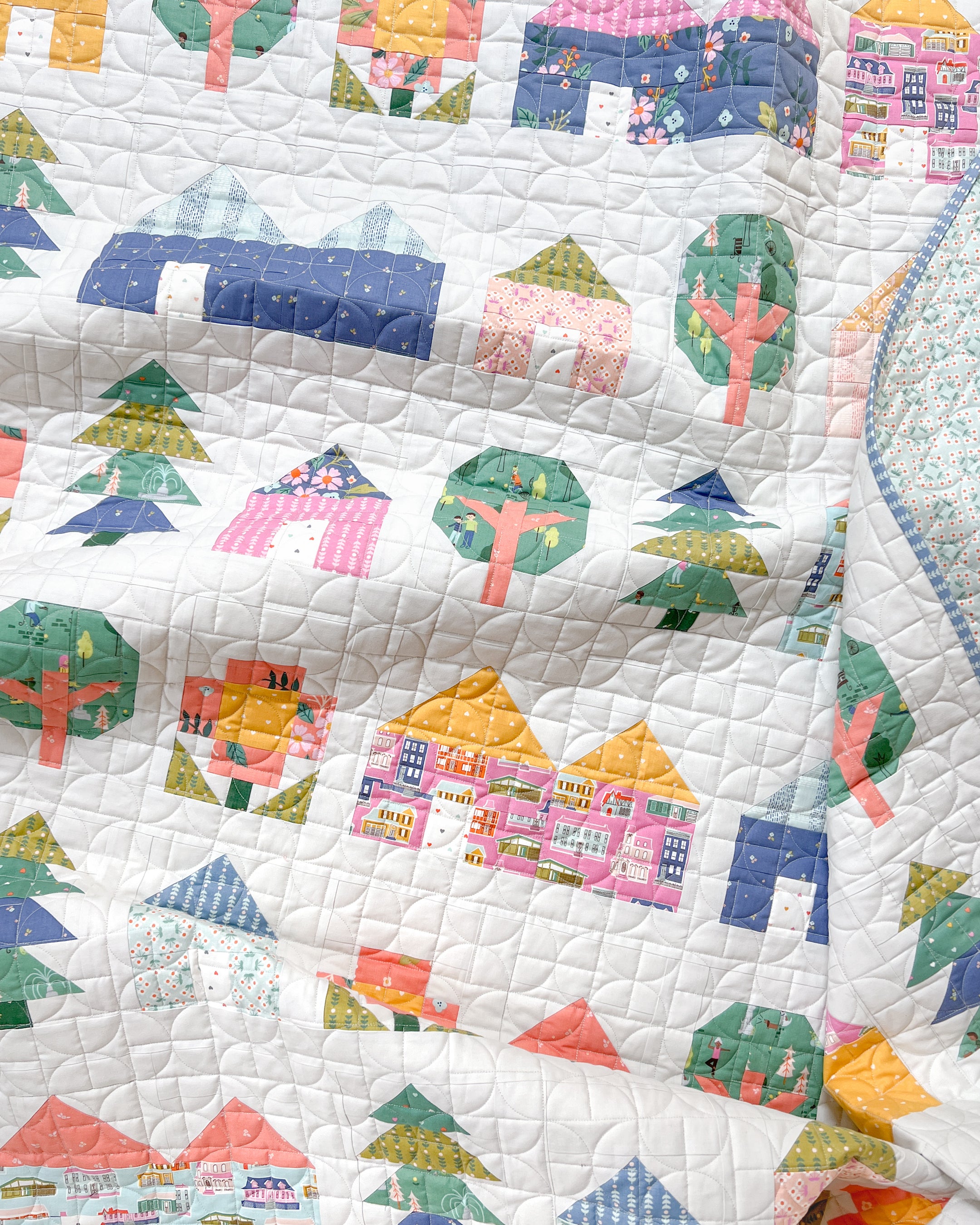 PDF Tiny Town Quilt Pattern – Pen and Paper Patterns
