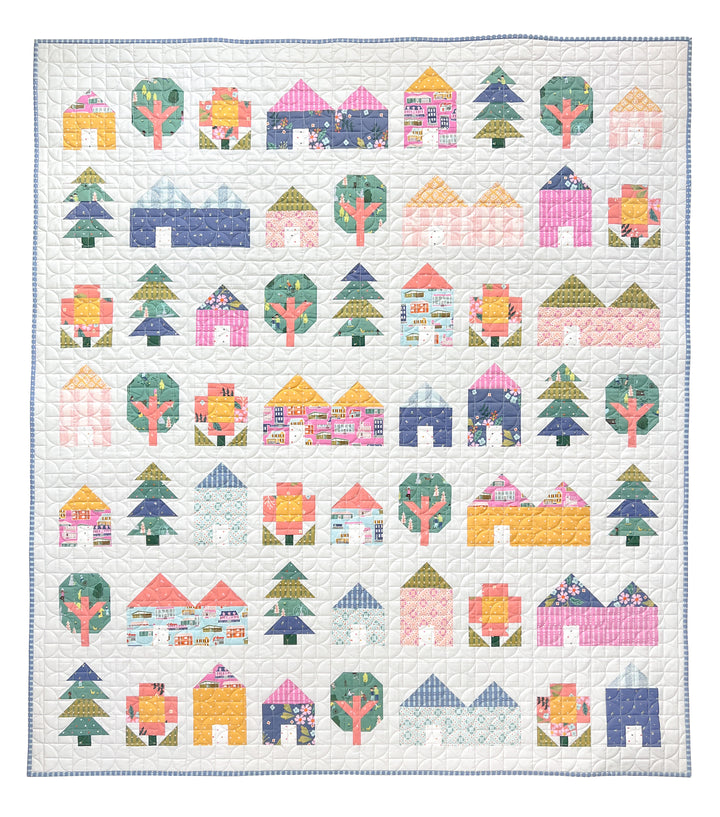 PDF Tiny Town Quilt Pattern – Pen and Paper Patterns